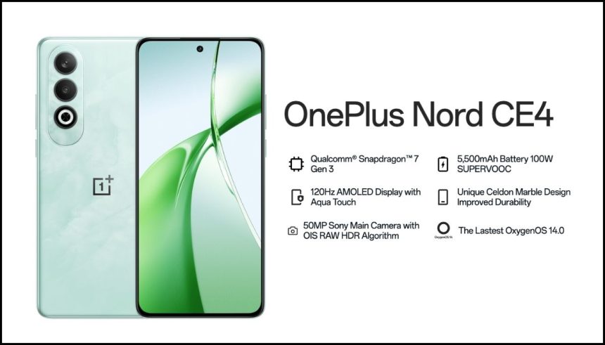 OnePlus Nord CE4 Full Specifications: Sony 50MP Camera With Snapdragon Chipset - TechYukti